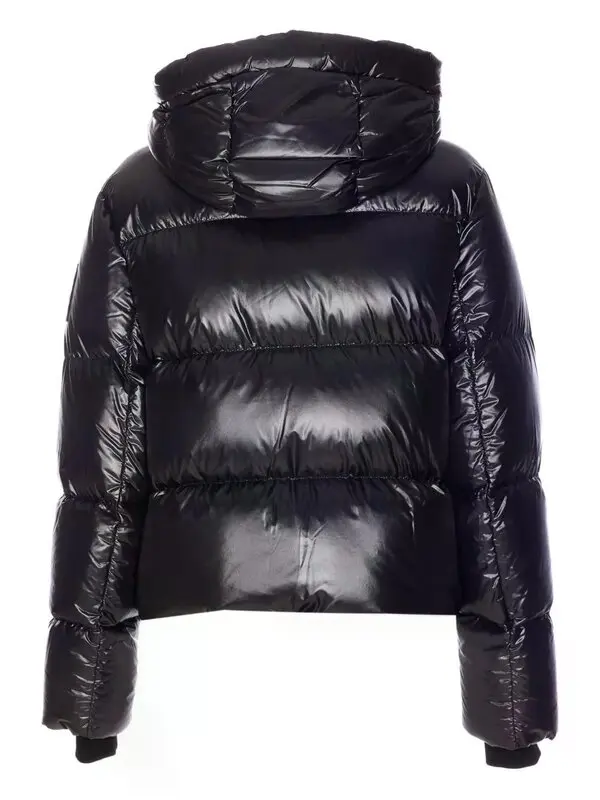 Moose Knuckles Padded Jacket With Removable Hood - Black