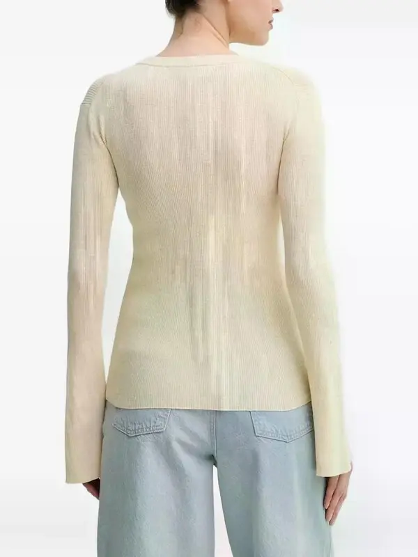 Day Birger Et Mikkelsen Ribbed Bell Sleeve Knit Top