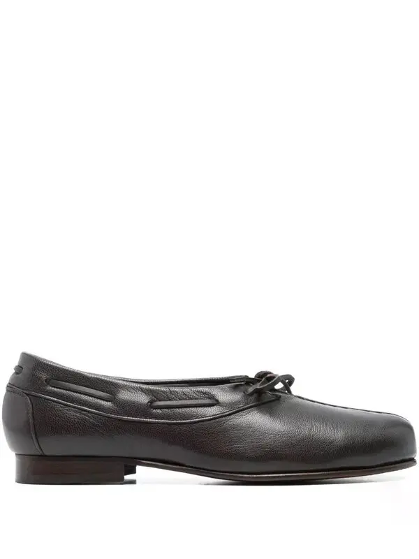 Hereu Leather Boat Shoes
