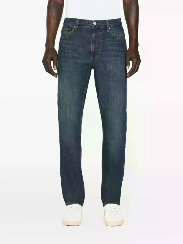 FRAME Whiskering-effect Five-pocket Jeans