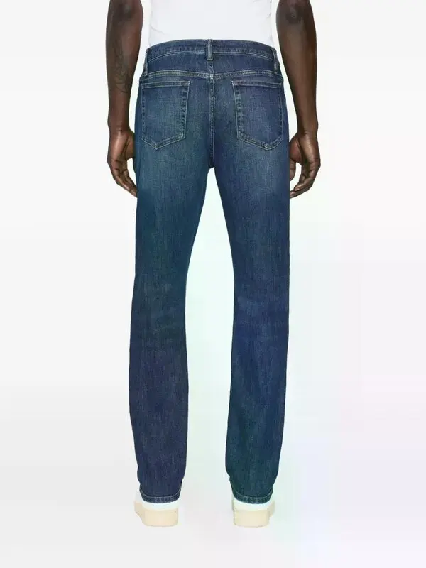 FRAME Whiskering-effect Five-pocket Jeans