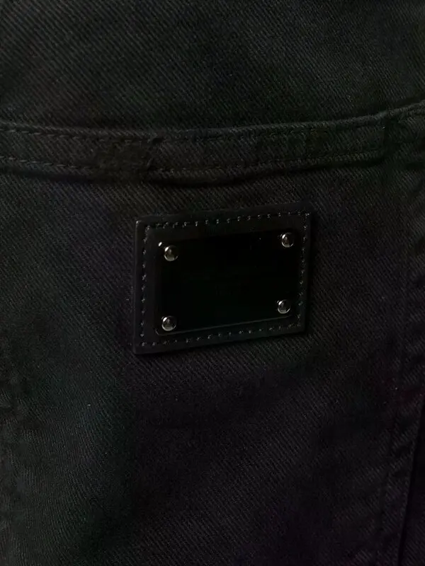 Dolce & Gabbana Contrasting Side Stripes Jeans