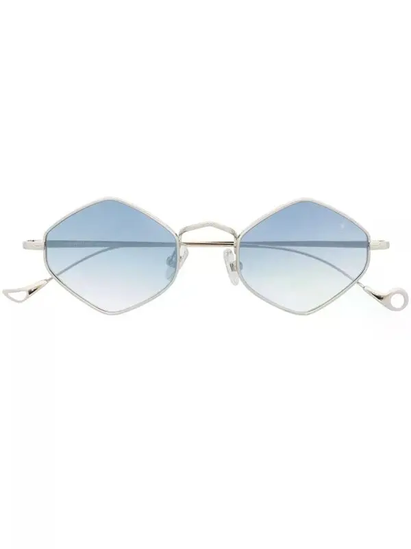 EYEPETIZER Geometric-frame Sunglasses - Silver