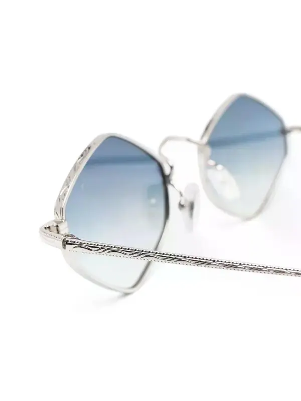 EYEPETIZER Geometric-frame Sunglasses