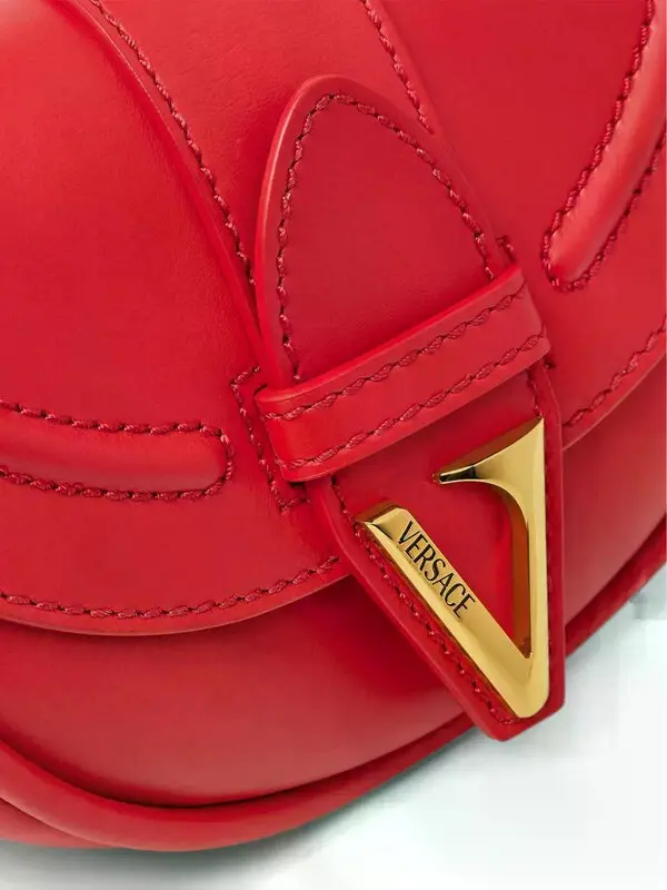 Versace Leather Shoulder Bag