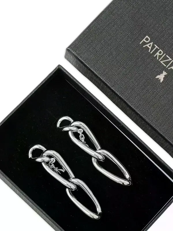 Patrizia Pepe Chain Drop Earrings