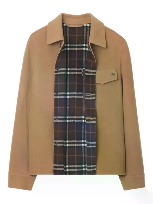 Burberry Button-closure Wool Overshirt