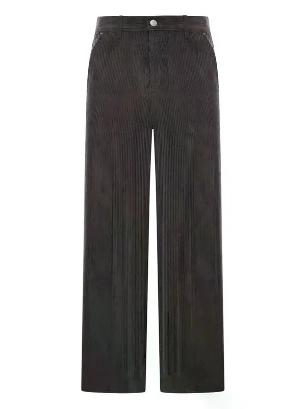 Ami Corduroy Trousers - Brown