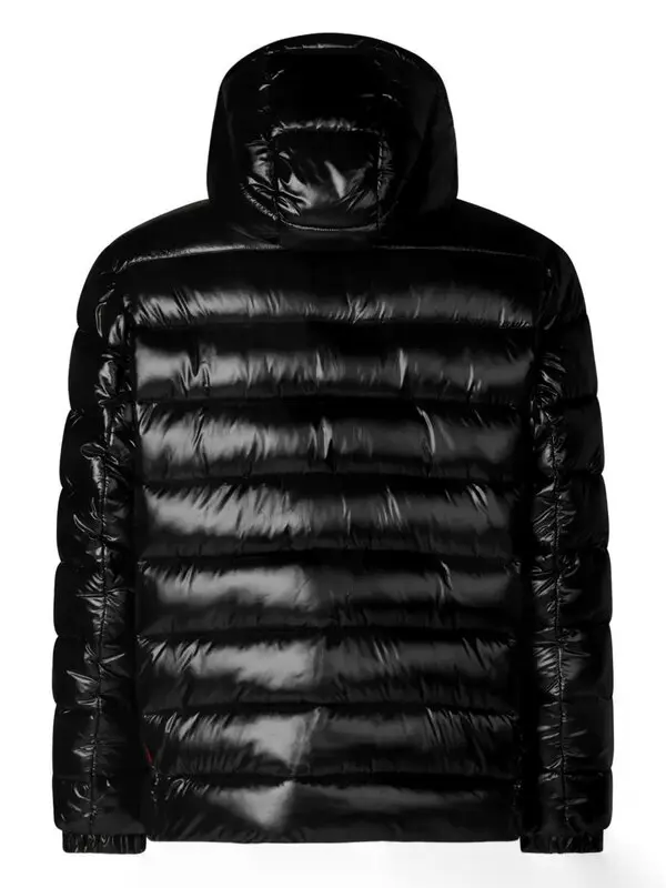SAVE THE DUCK Quilted Hooded Jacket - Black