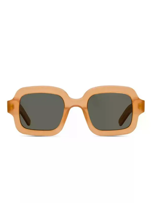 RETROSUPERFUTURE Benz Rounded-square Sunglasses - Brown