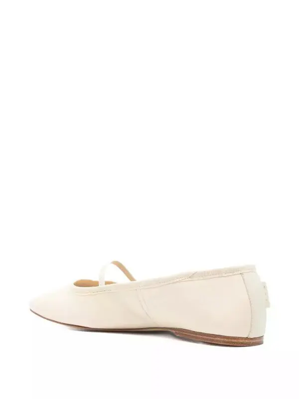 A.p.c. Swan Leather Pointed-toe Flats