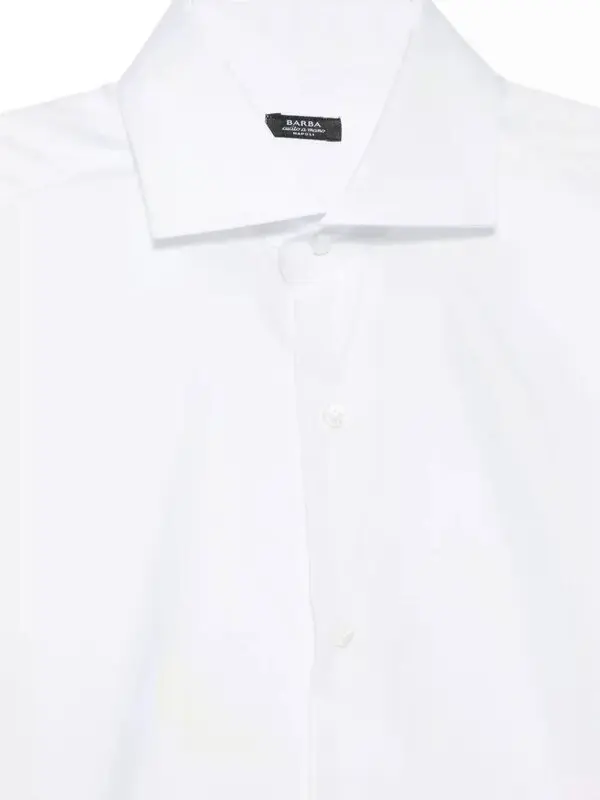 BARBA NAPOLI Long-sleeve Button-fastening Shirt