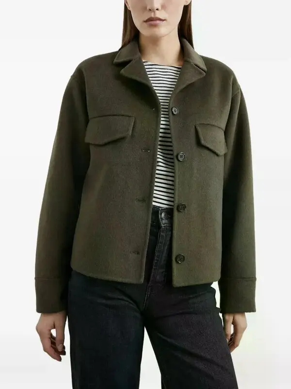 Rails Button-fastening Flap-pocket Jacket