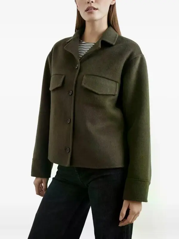 Rails Button-fastening Flap-pocket Jacket