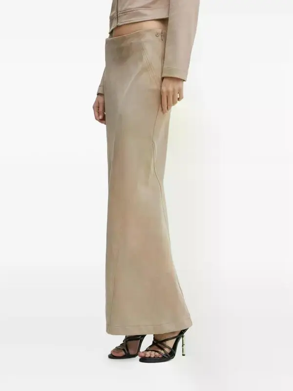 Guess Maxi Skirt With Side Seam Detail