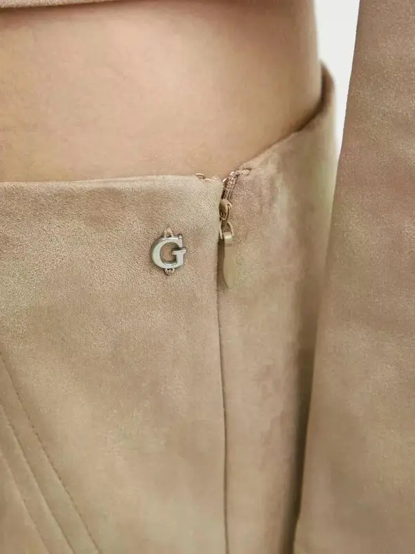 Guess Maxi Skirt With Side Seam Detail