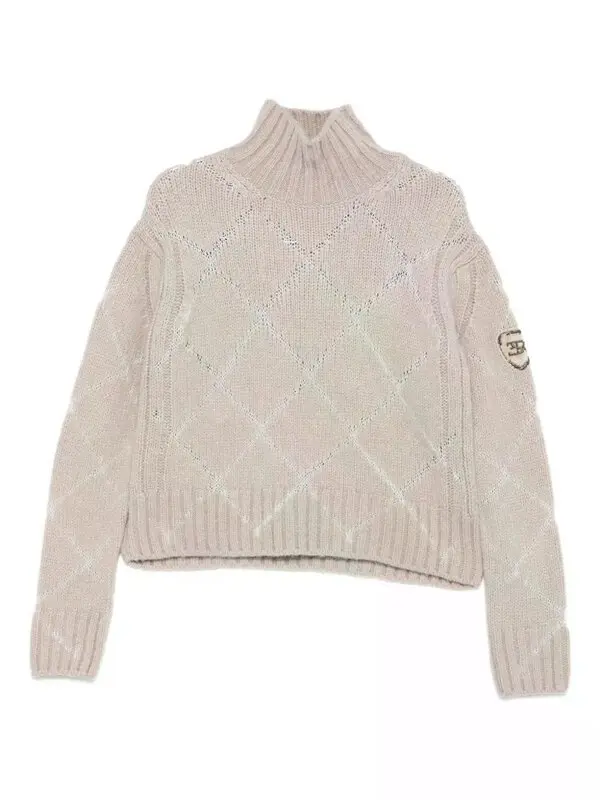 Ermanno Scervino High-neck Alpaca-blend Sweater