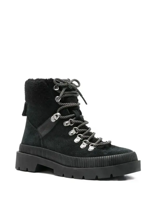 Gant Lace-up Shearling Boots