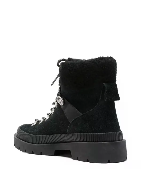 Gant Lace-up Shearling Boots