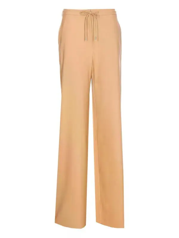 Max Mara Drawstring-waist Flared Trousers