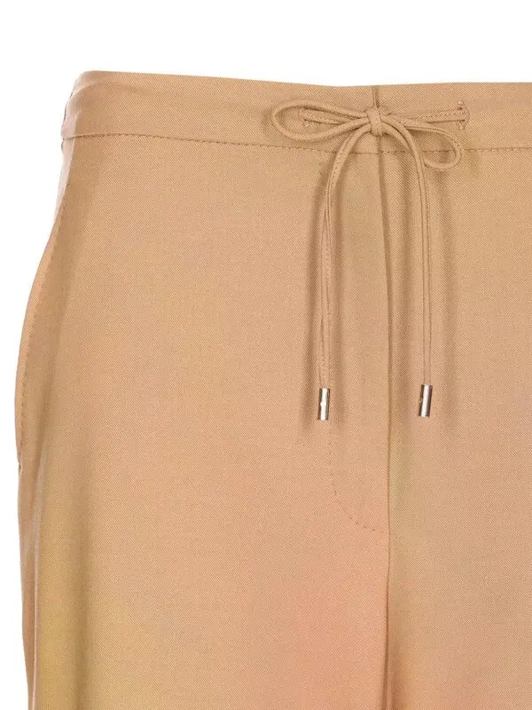 Max Mara Drawstring-waist Flared Trousers