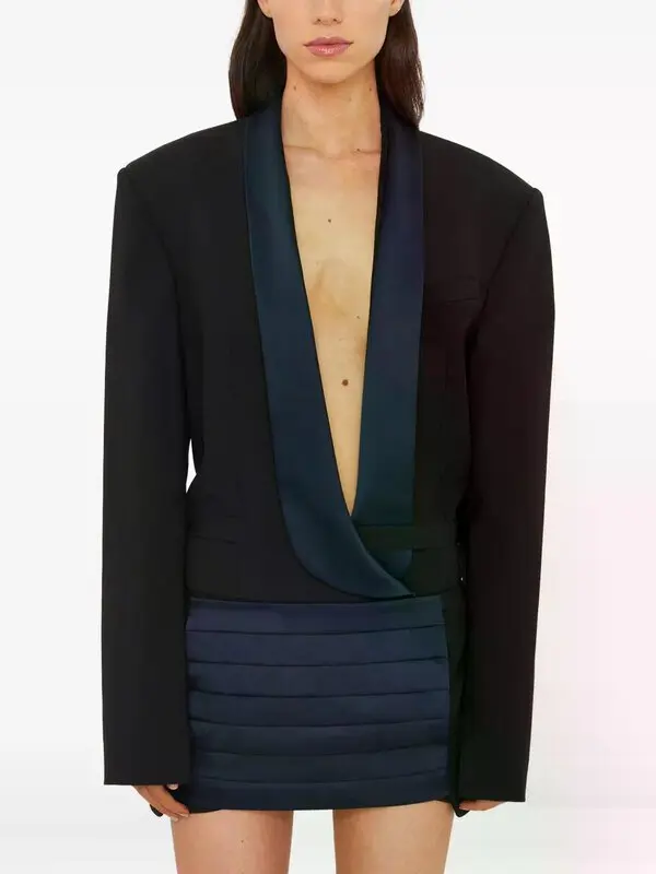 Christopher Esber Wool Tuxedo Blazer