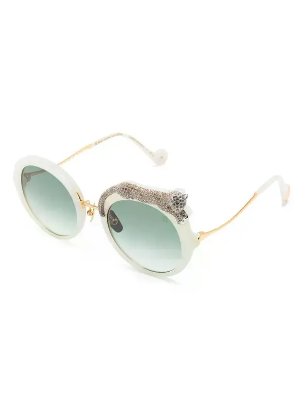 Anna-Karin Karlsson Rose Et Le Roue Sunglasses