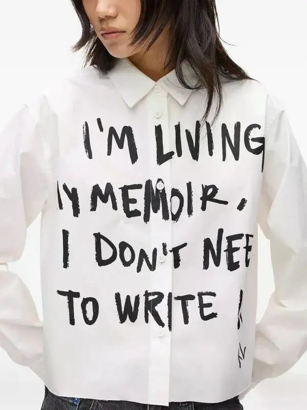 Karl Lagerfeld Quote Shirt