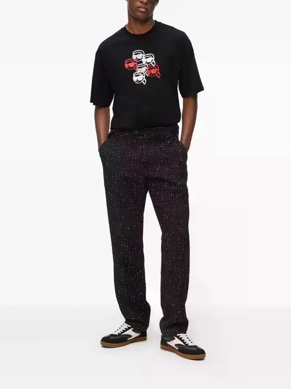 Karl Lagerfeld Icon-print Short-sleeve T-shirt
