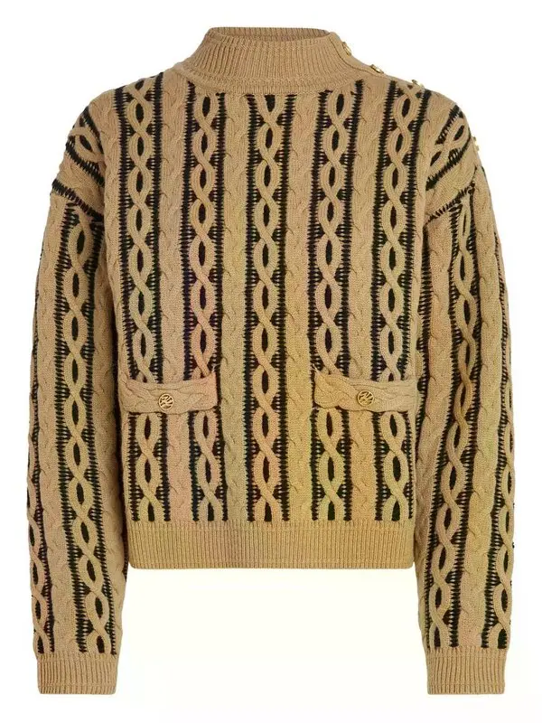 Karl Lagerfeld Cable Knit Sweater