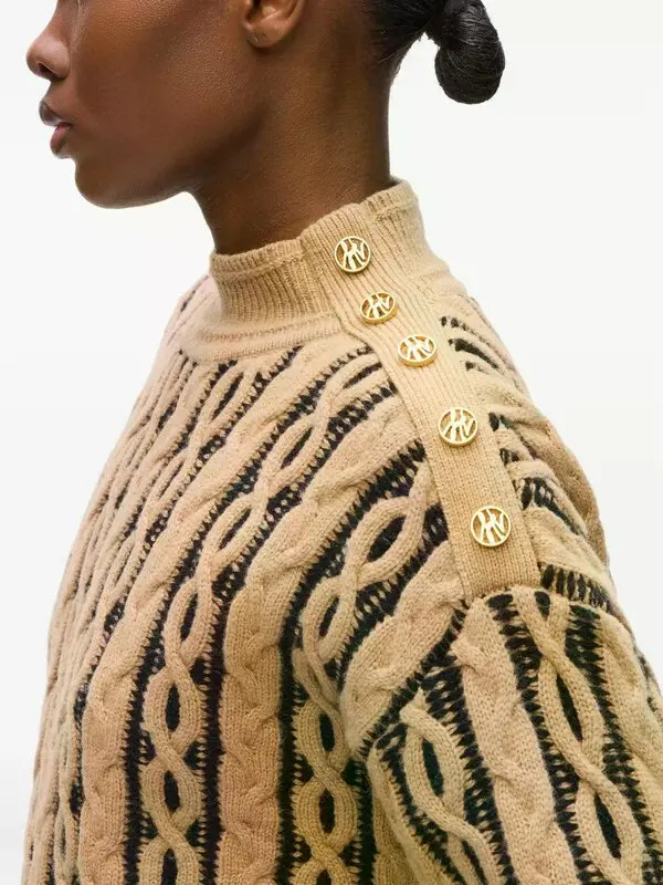 Karl Lagerfeld Cable Knit Sweater