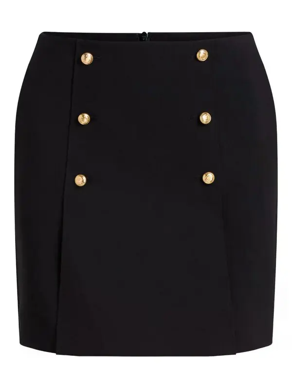 Karl Lagerfeld Mini Button-detailed Skirt