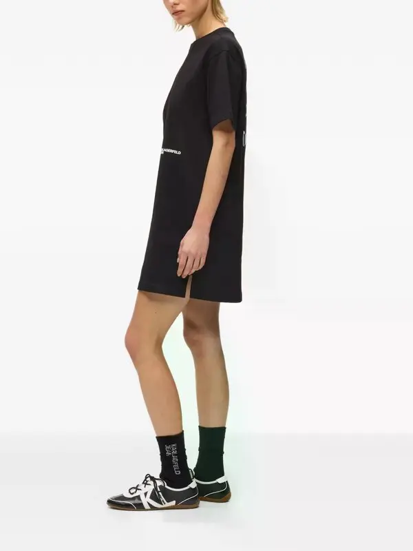 Karl Lagerfeld Logo-print Mini Dress