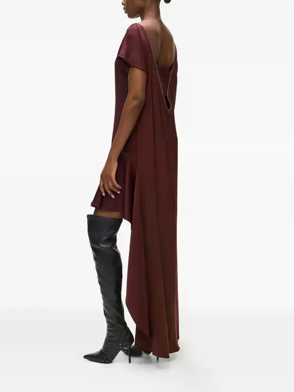 Karl Lagerfeld High-low Satin Dress