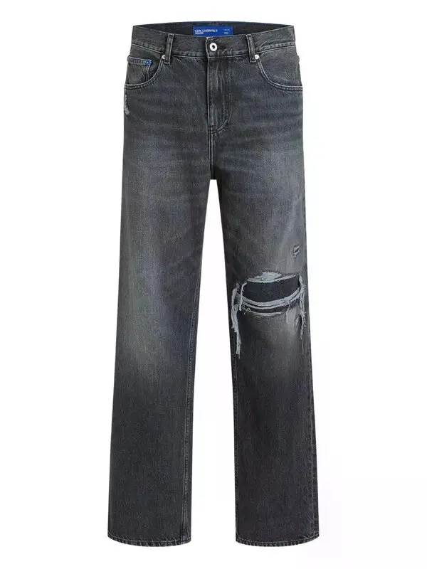Karl Lagerfeld Logo-patch Jeans