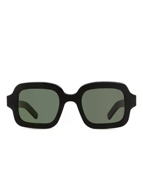 RETROSUPERFUTURE Rounded Square-frame Sunglasses - Black