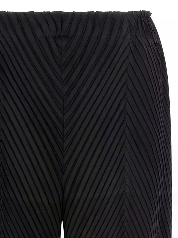 Issey Miyake Chevron-pleating Trousers