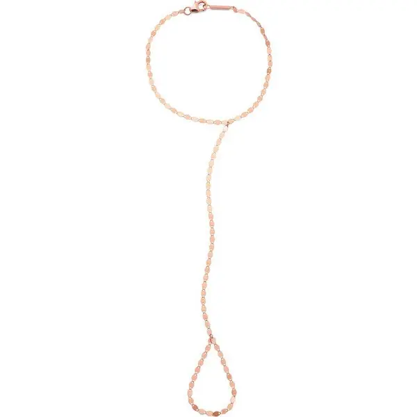 Lana Jewelry Petite Hand Chain - Rose