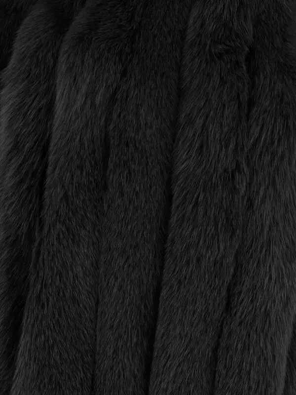 OLIVIA V Fur Panelled Jacket