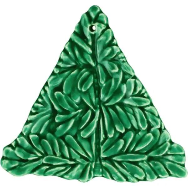 VIETRI Lastra Holiday Figural Tree Ornament - Green