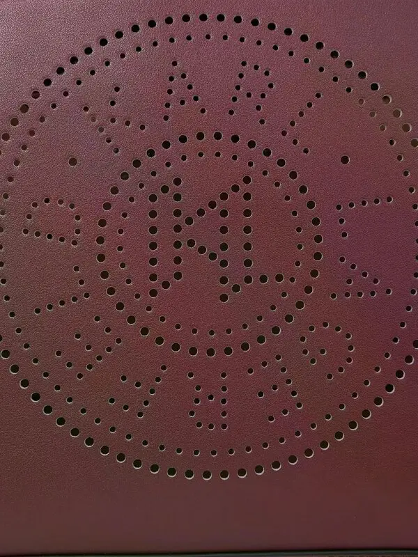Karl Lagerfeld Small Circle Perforated Tote