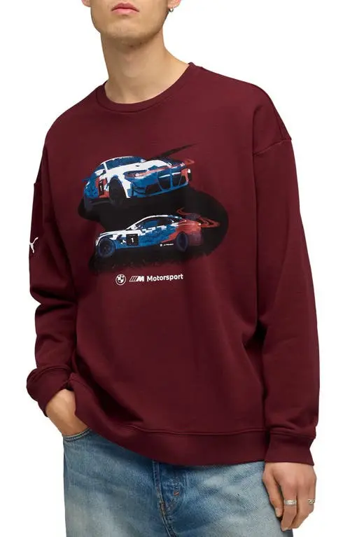 PUMA Bmw Graphic Crewneck Sweatshirt
