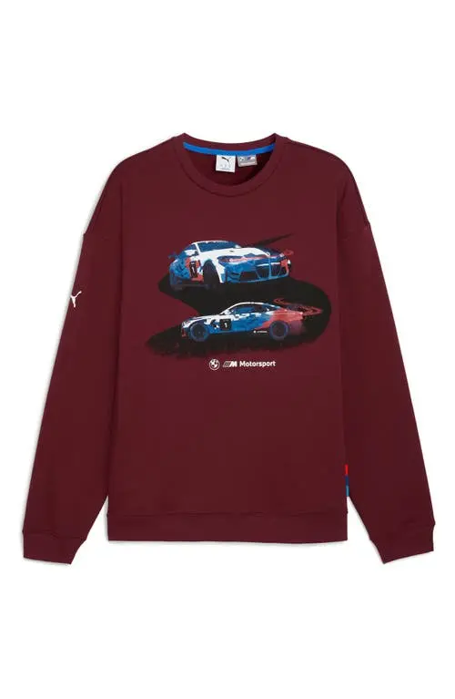 PUMA Bmw Graphic Crewneck Sweatshirt