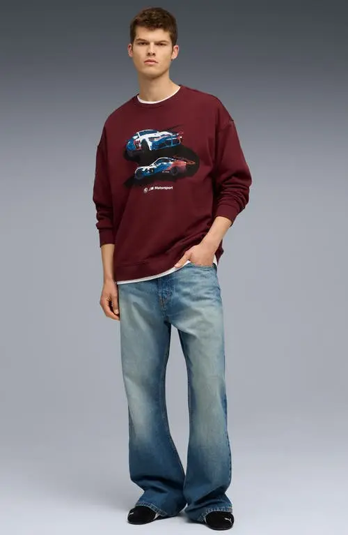 PUMA Bmw Graphic Crewneck Sweatshirt