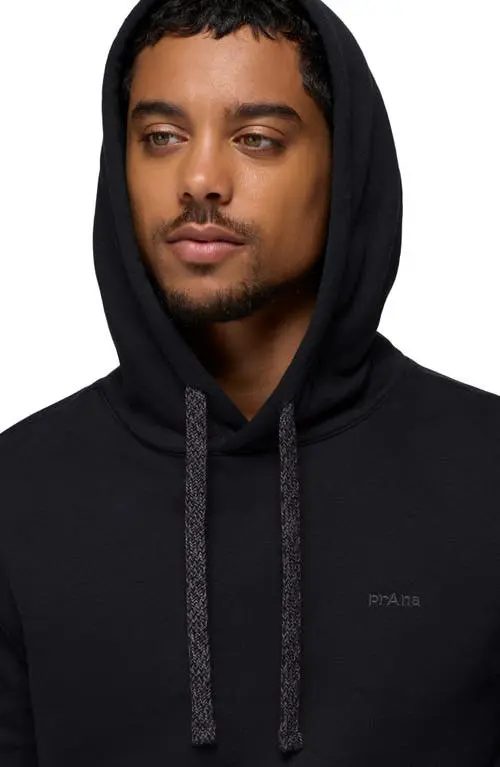 Prana Fleece Hoodie - Black