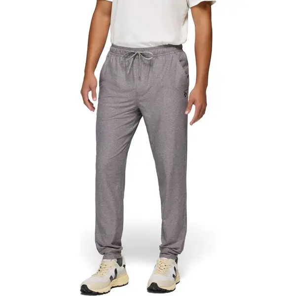 Prana Altitude Tracker Joggers - Medium Heather Grey
