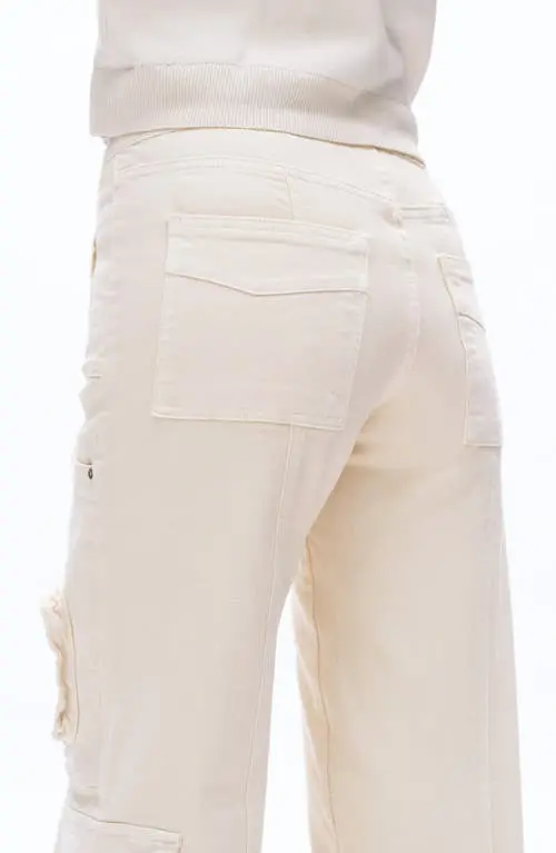 BAYEAS Paneled Wide Leg Cargo Jeans