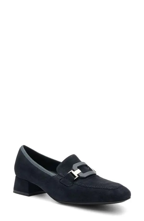 ARA Giza Loafer Pump - Blue