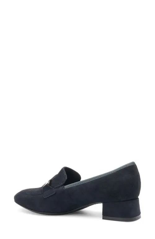 ARA Giza Loafer Pump - Navy