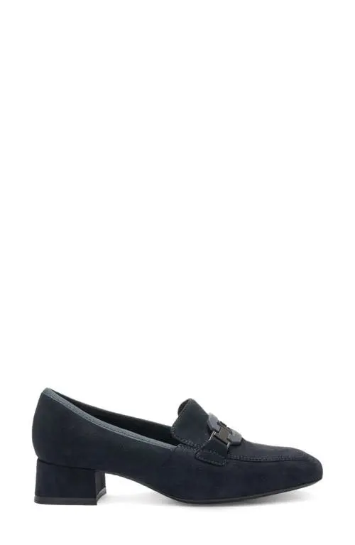 ARA Giza Loafer Pump - Navy